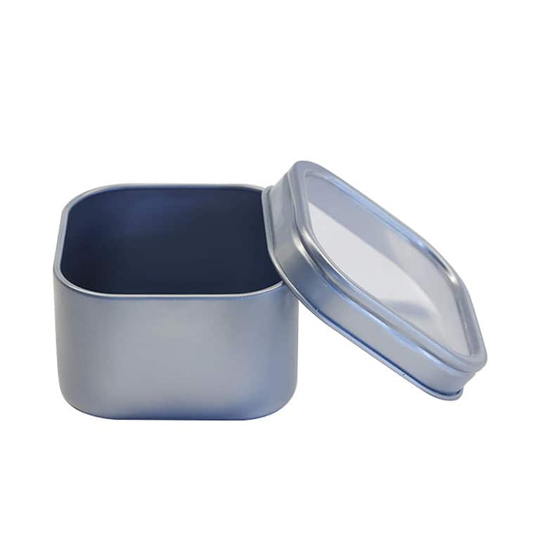 Rectangular Tin Containers | Square Tins With Lids | FLYTINBOTTLE