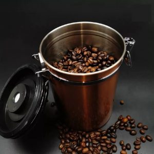 Airtight Coffee Canister | Airtight Coffee Bean Container | FLYTINBOTTLE