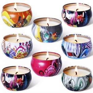 Scented Candle In Tin | Scented Candle Tins | FLYTINBOTTLE