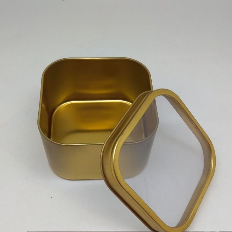 Square Candle Tins | Square Candle Tins Wholesale | FLYTINBOTTLE