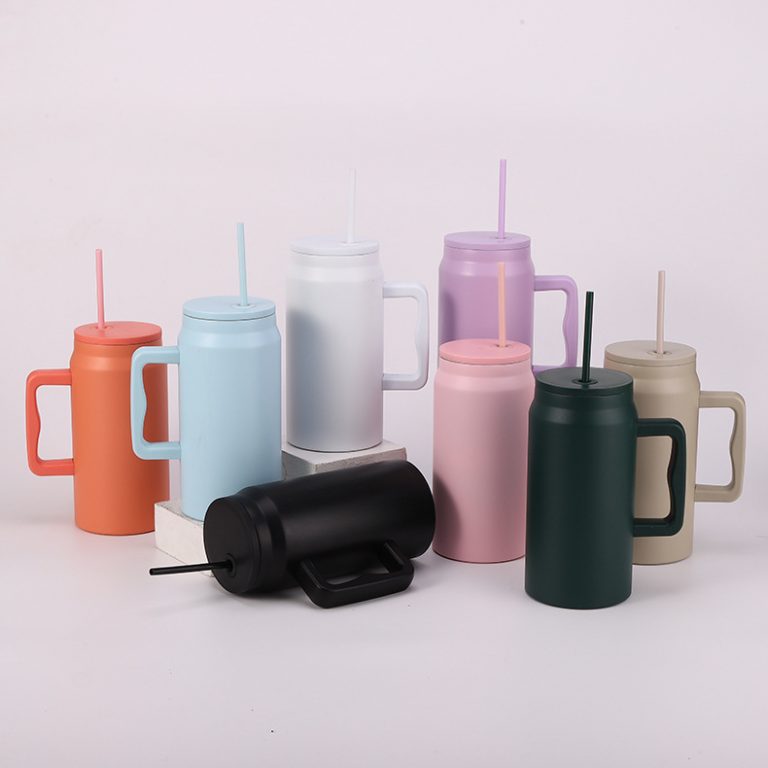 Stainless Steel Cup With Handle | Metal Cup With Handle | FLYTINBOTTLE