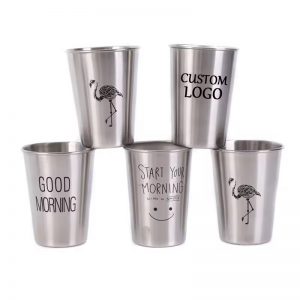 Stainless Steel Cups | Custom Stainless Steel Cups | FLYTINBOTTLE