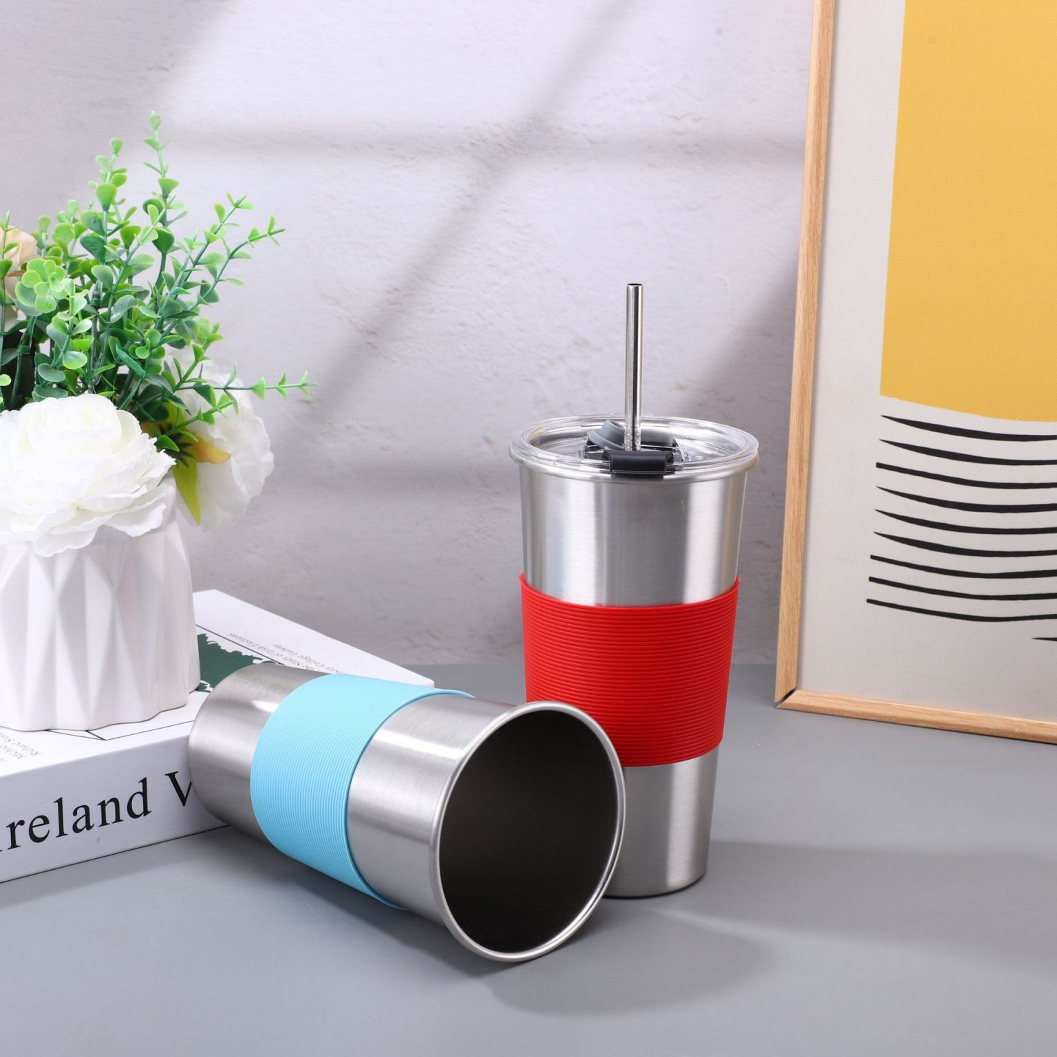 Kids Stainless Steel Cups | Kids Metal Cups | FLYTINBOTTLE