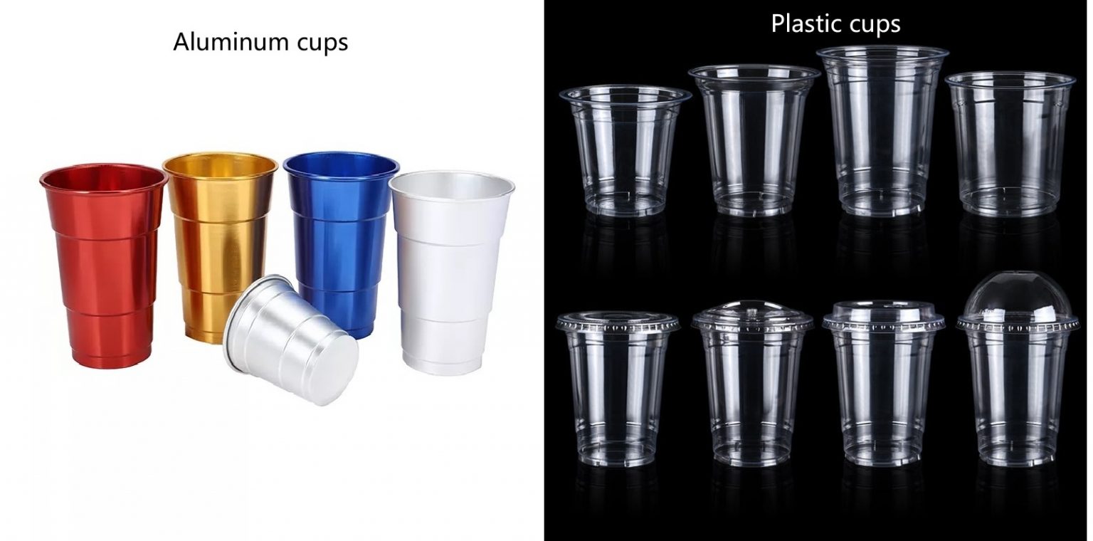 Aluminum Cups | Custom Aluminum Cups | FLYTINBOTTLE