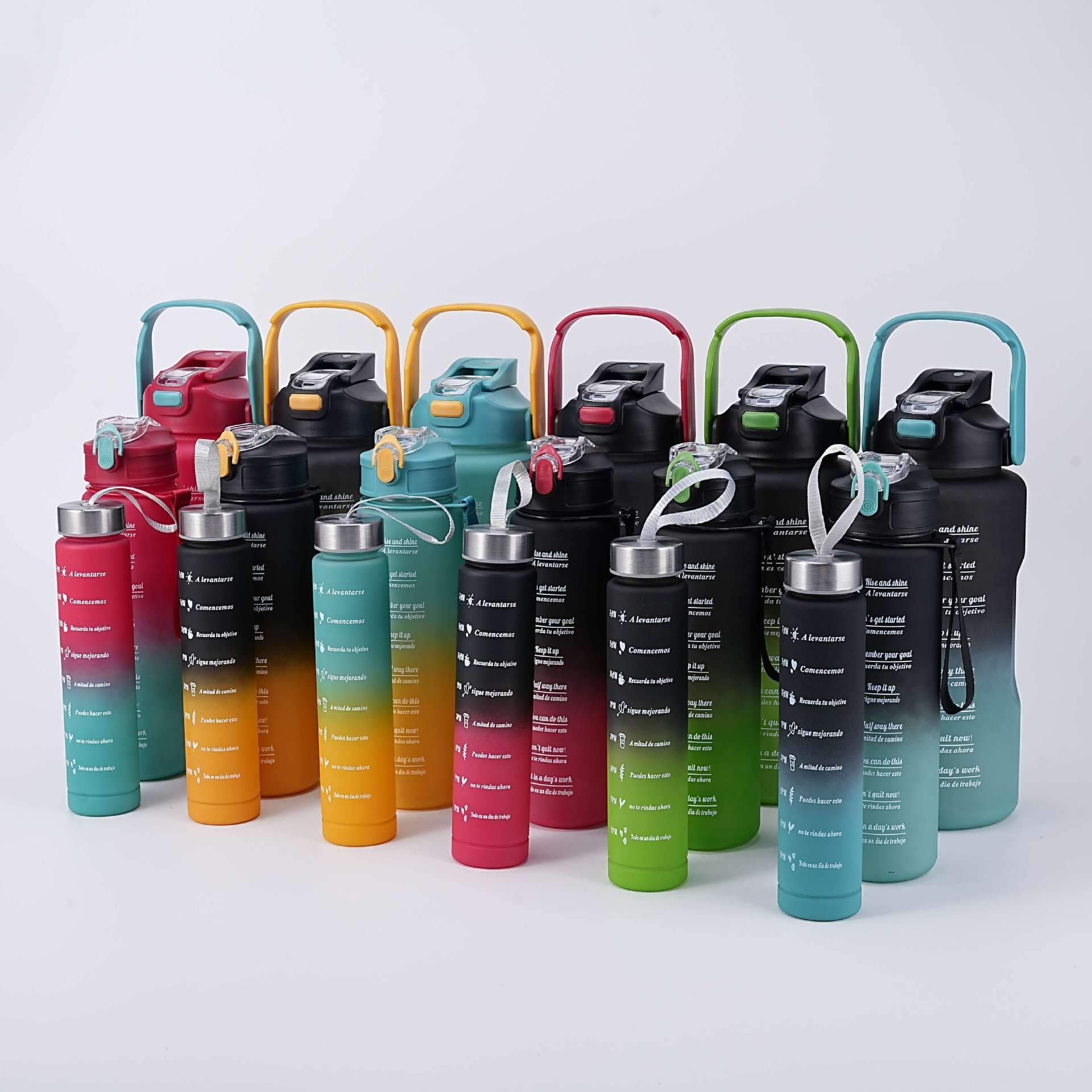 Tamaños de botellas de agua | Altura de las botellas de agua | FLYTINBOTTLE